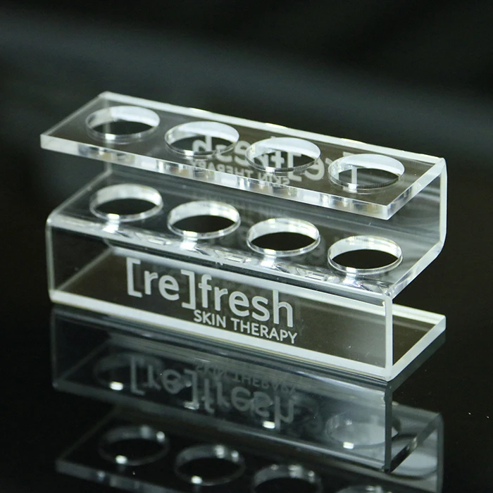 Clear Acrylic Test Tube Compartments Tray - Phlebotomy Drawing Station ...