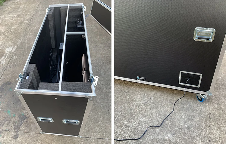 Electric Motorised Tv Lift Flight Case For 32 To 65inch Tv - Buy ...