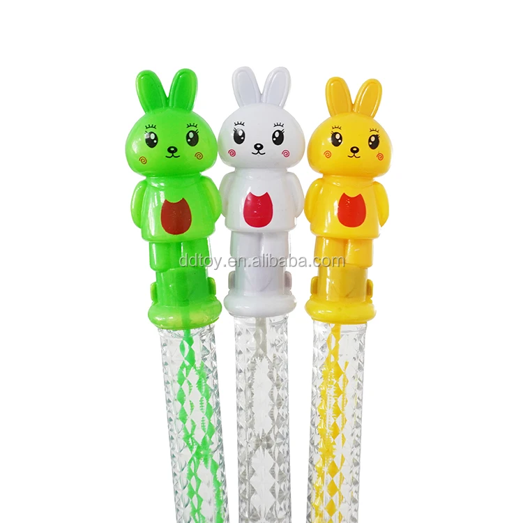 Cute Cartoon Rabbit Bubble Toys Bubble Water Wand Fun Outdoor Toys ...
