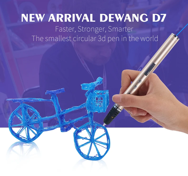 3d Printing Pen With Display Screen,Metal Body,Fine Workmanship,No Stuttering,Flashing Or ...