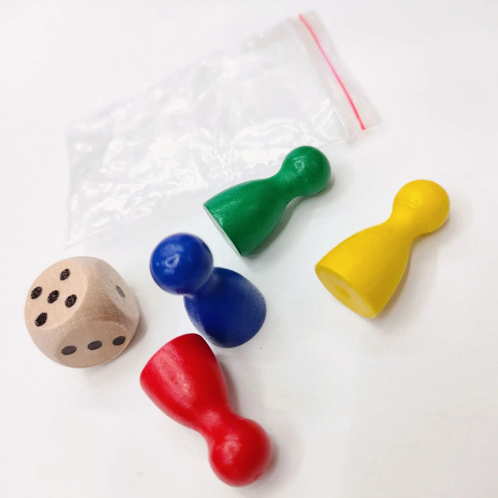 Custom Meeple Set Game Pieces - Wooden Chess Accessories