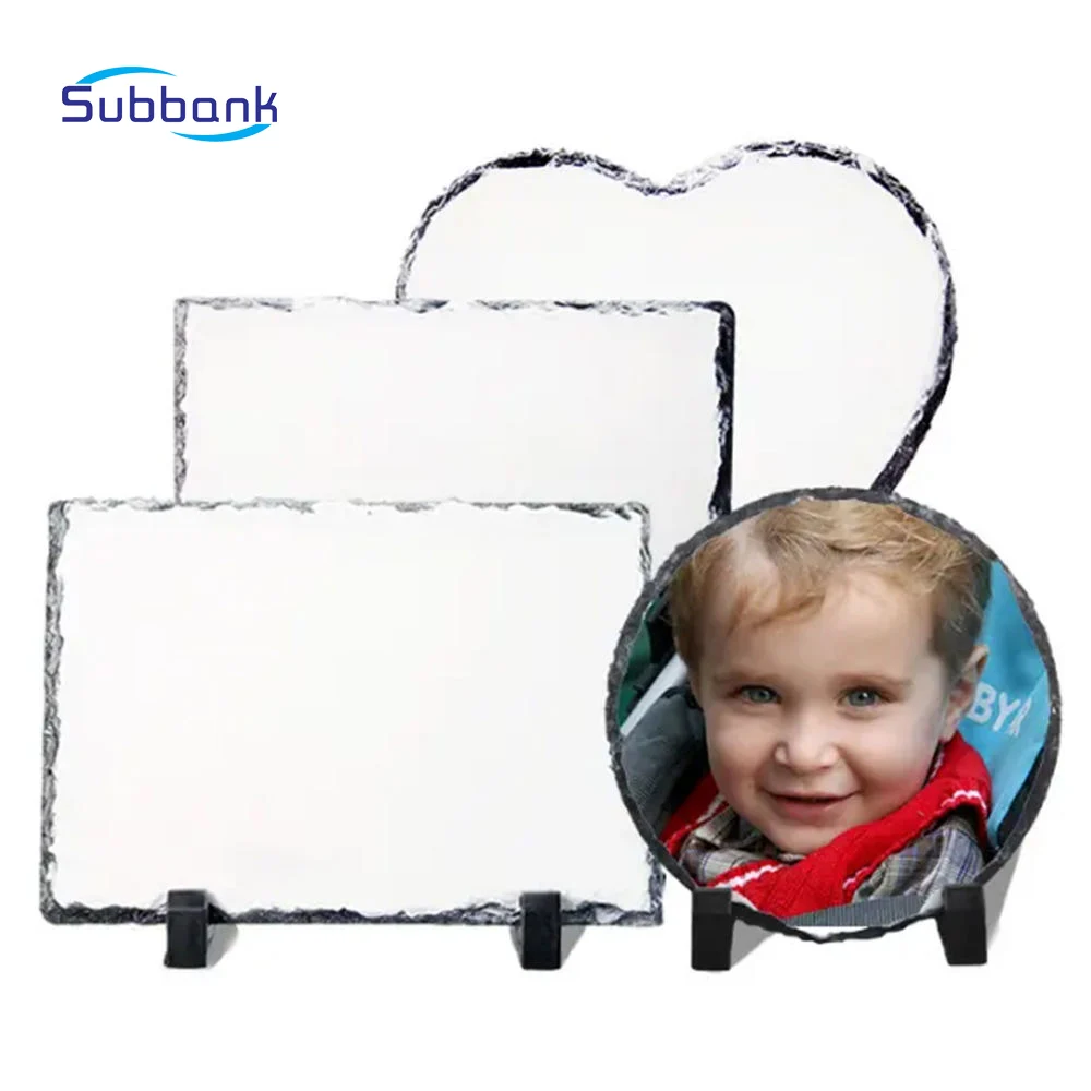 Subbank Wholesale Sublimation Blanks Rock Slate Round Square Rectangle ...