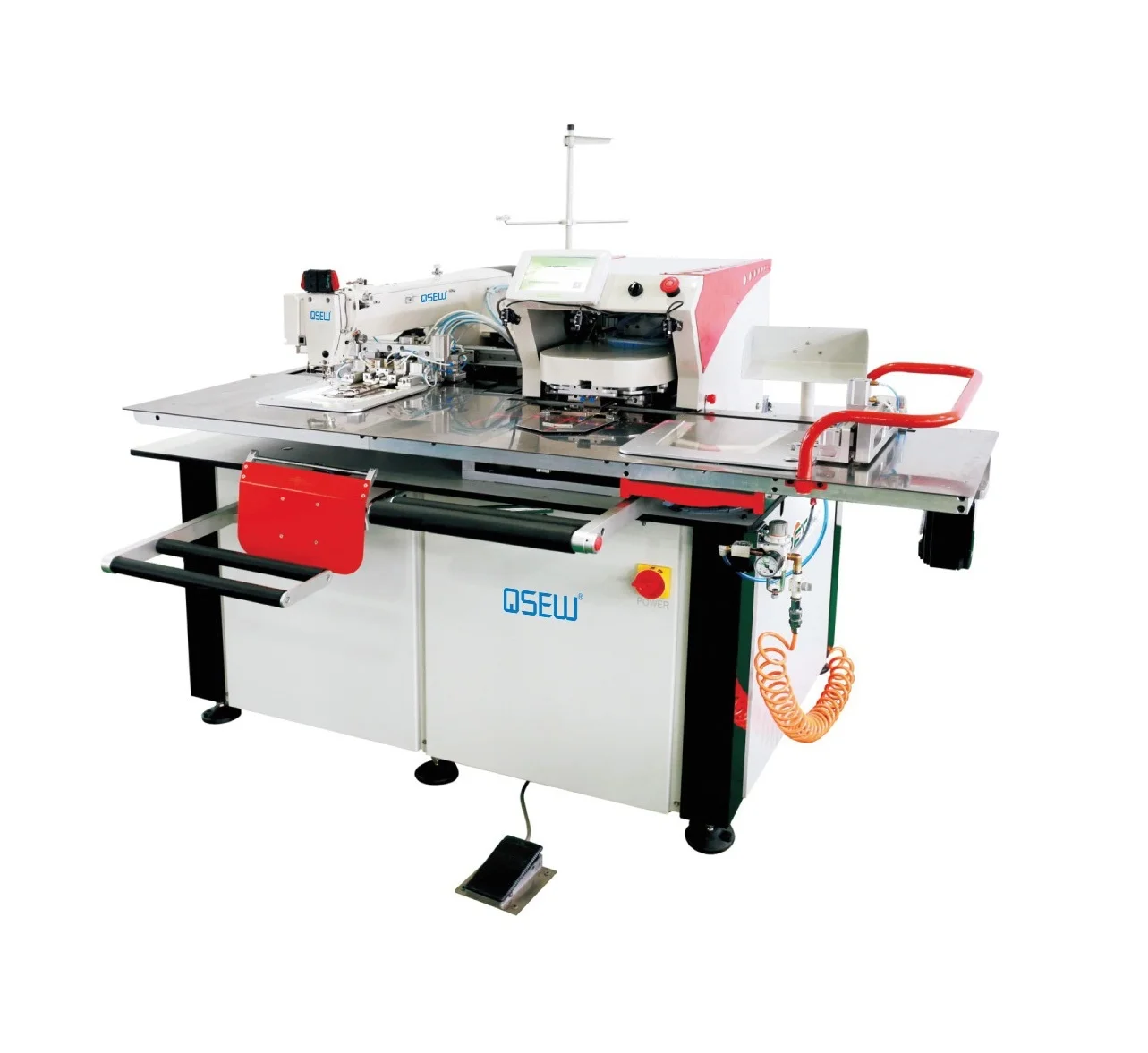 QS-120MT Automatic Pocket Setter & Hemming Jeans Sewing Machine - OEM ...