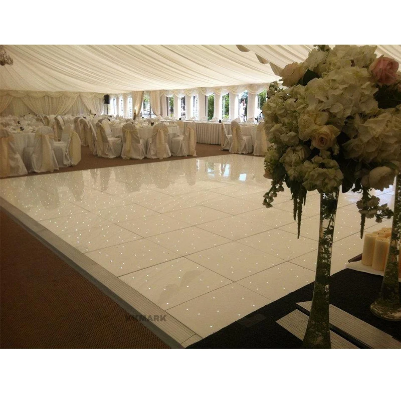 Kkmark Portable Whole Set Acrylic Floor Panels RGB White Led Wireless ...