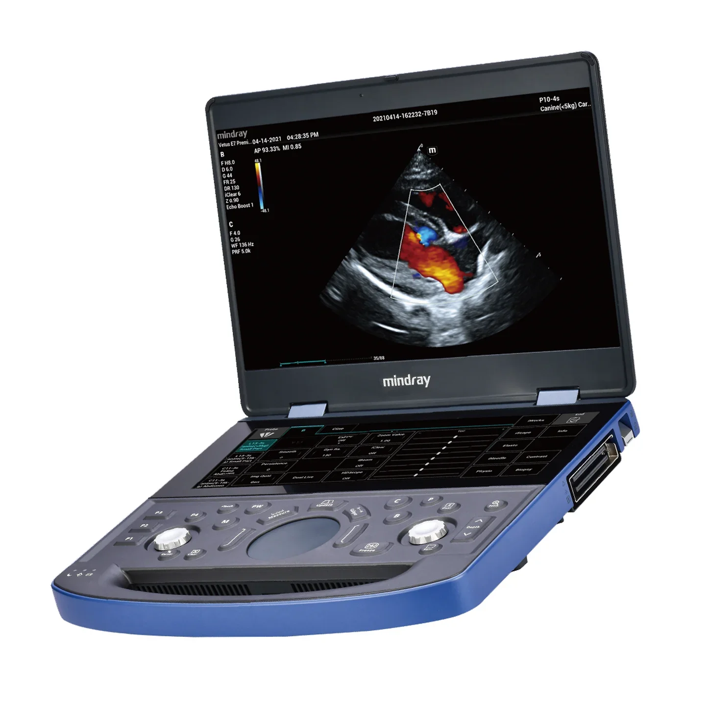 Mindray Vetus E7 Portable Ultrasound Imaging System for Veterinary Use ...