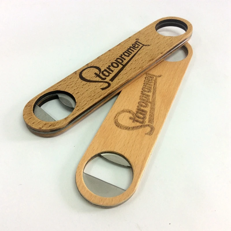 Poromotional CORONA Wooden Beer Bar Blade - Sustainable & Stylish