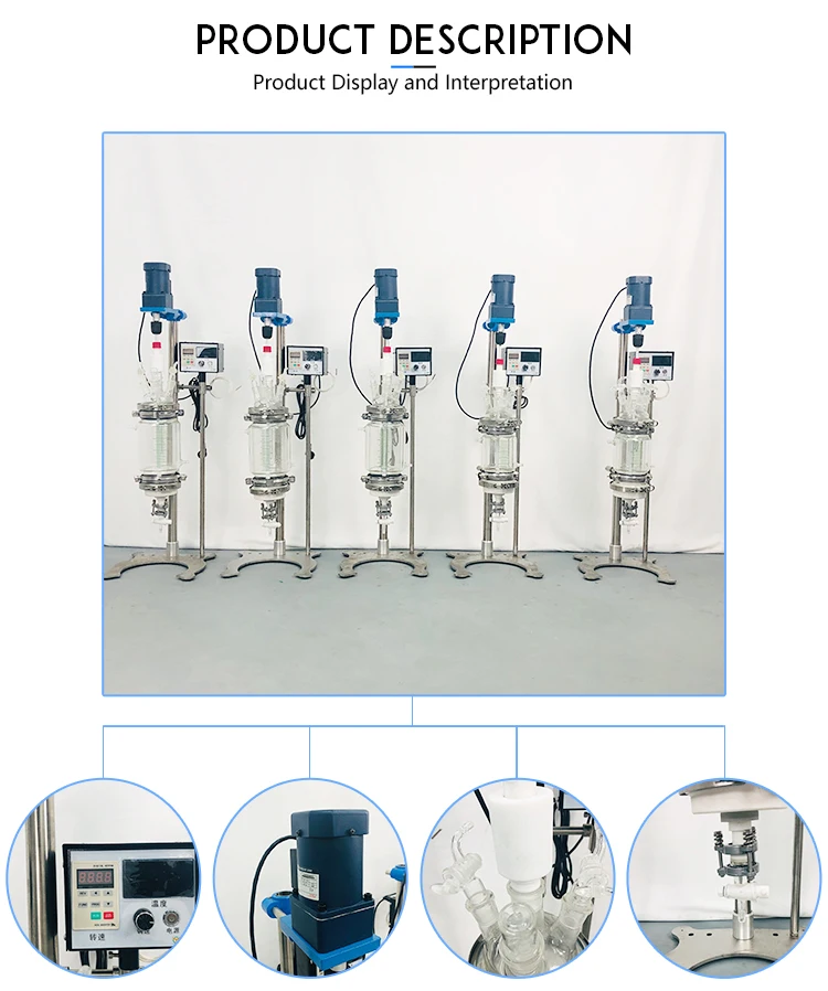 Mini Reactor for Lab Use - Solid Phase Peptide Synthesis