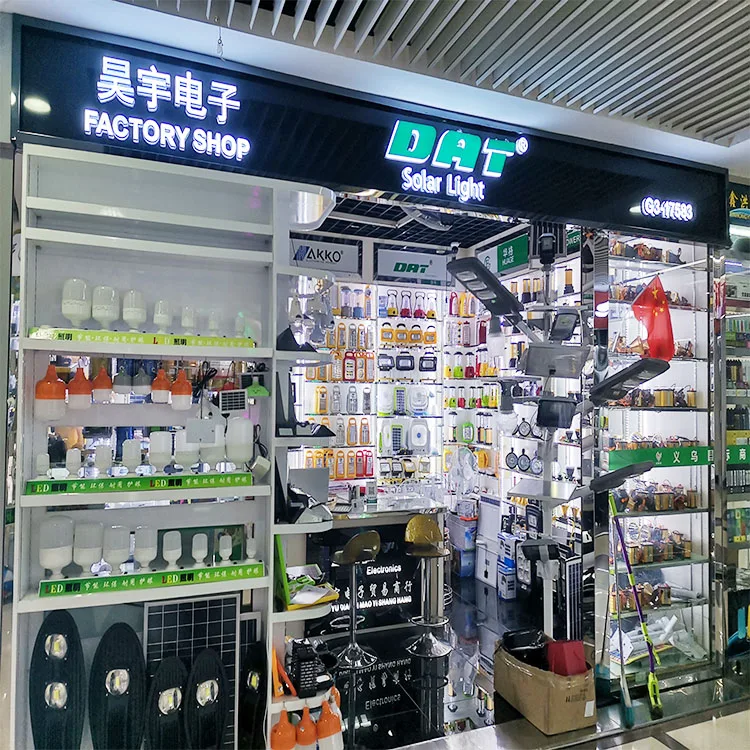 DT-9012B DAT Solar Power Lighting System Kits with FM Radio