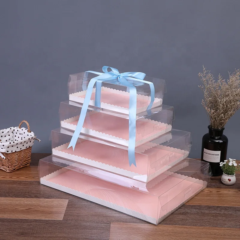 Wholesale Transparent Cake Boxes - Perfect for Weddings