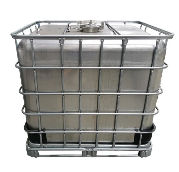 Stainless Steel IBC Totes Tank 1000L Multi-Use Water Storage Pressure ...