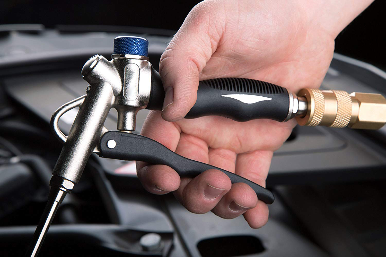 2-way Air Blow Gun With Adjustable Air Flow And Extended Nozzle - Buy 2 ...