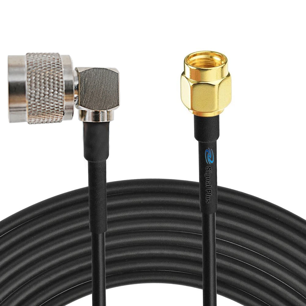Low Loss LMR240 cable assembly 90 Degree N-male RP- 1m 2m 5m 10m ...