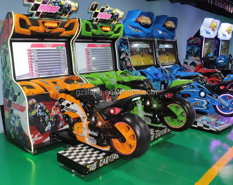 F01 Amusement Zone Coin Operated Gp Motor Super Bike 2 Video Motorcycle ...