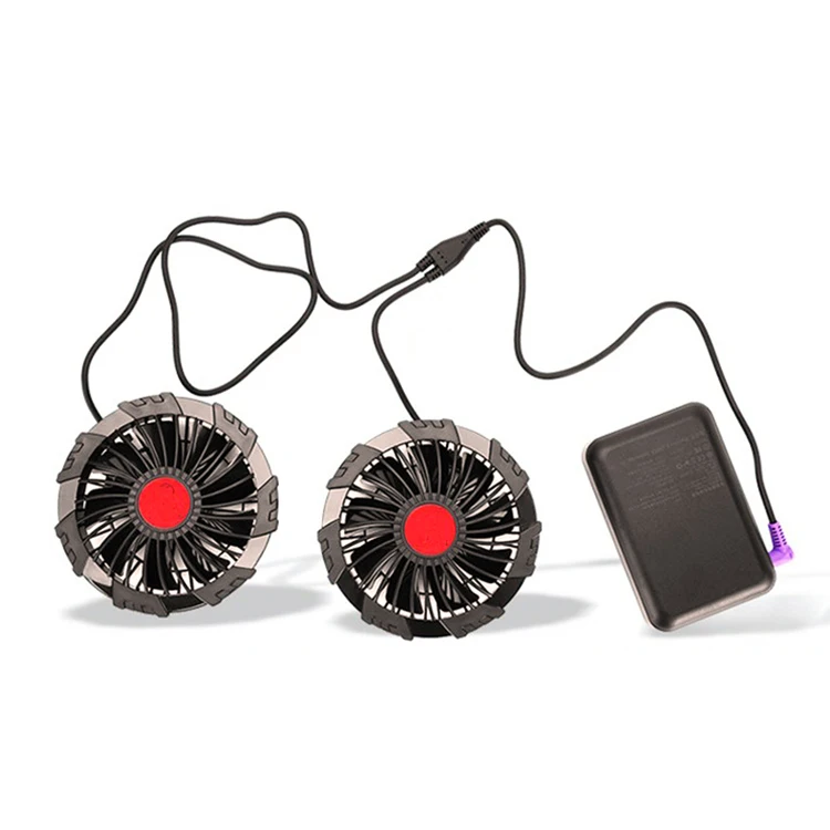 10000mah Power Bank with 12V Fan - Portable Charging Solution