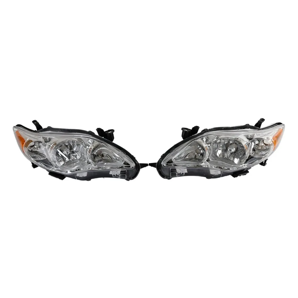 Chrome Housing Headlight Headlamp For Toyota Corolla 2011-2013 Usa ...