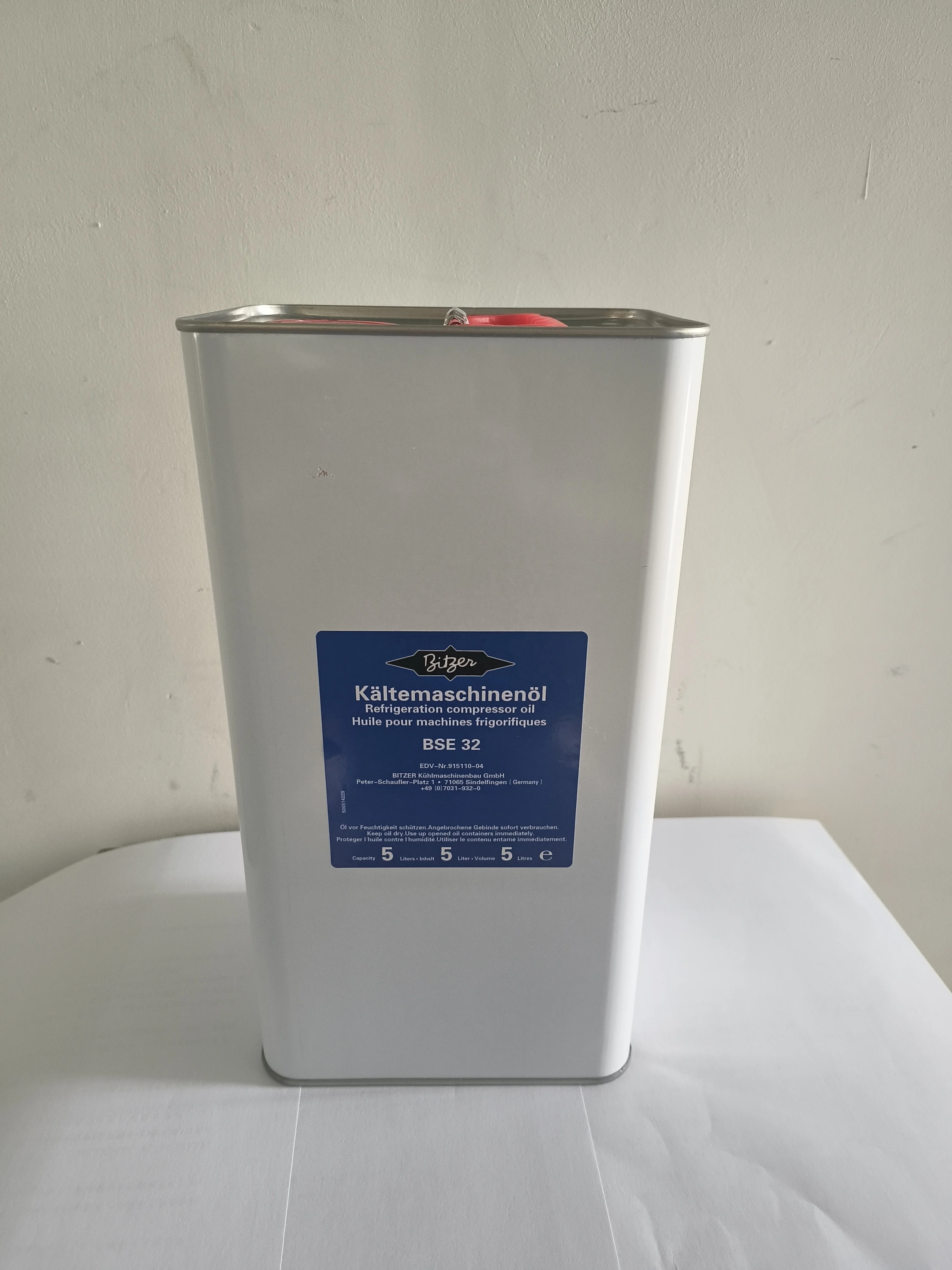 BITZER BSE32 Compressor Oil - Reliable Industrial Lubricant