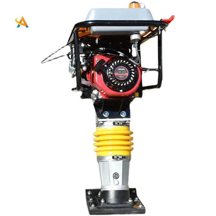 Rammer Compactor Gasoline Tamping Rammers Machine For Engineering ...