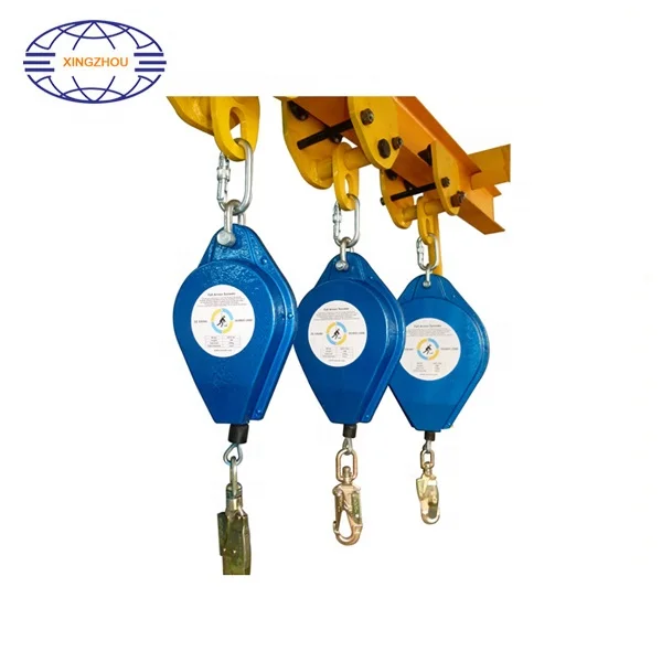 5m Ppe Anti-fall Safety Device Fall Protection Retractable Fall ...