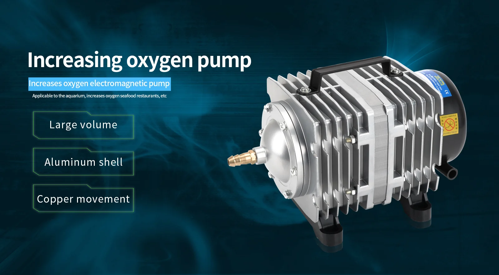 Resun Air Pump Aquarium Oxygen Generator High Quality Aco-008 110l Lper ...