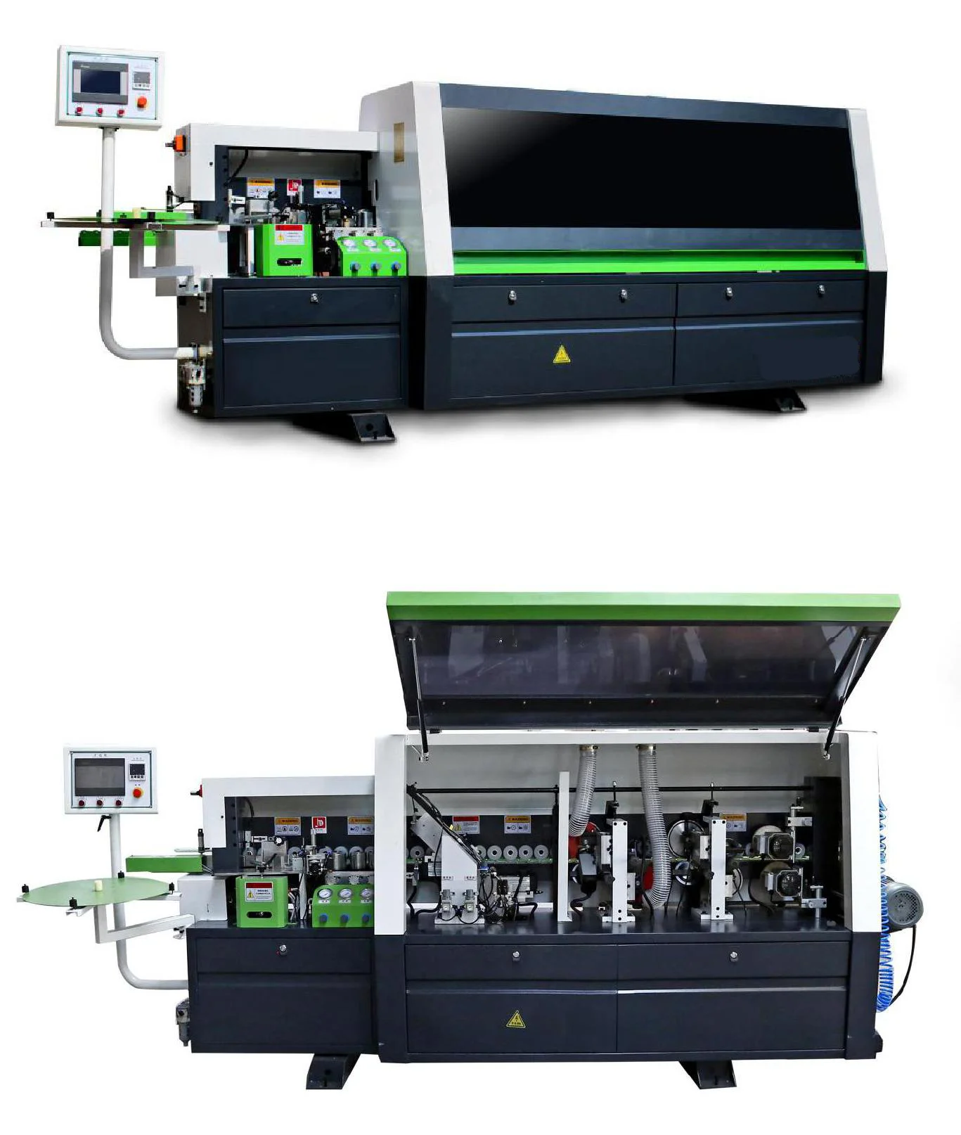 Sky390 Automatic Banding Sealing Gluing Cutting Trimming Cnc Machine ...