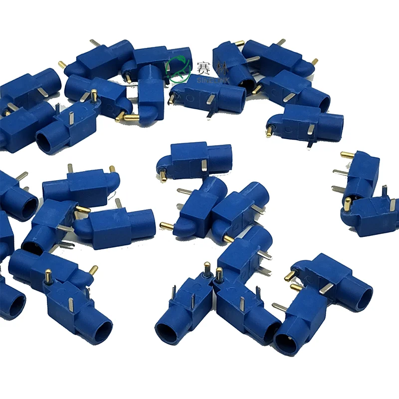 3 Pin DIN 1.5 mm Female Socket for PCB - Gold-Plated Electrical ...