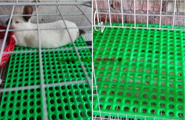 High Quality Farms Rabbit Plastic Slatted Floor Non-slip Plastic Slat ...
