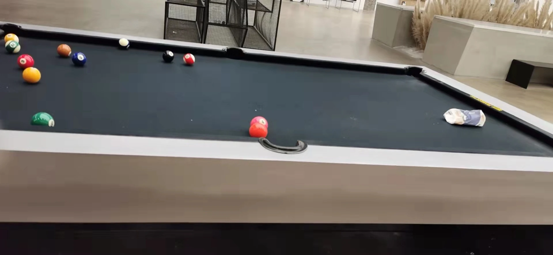 9 Ball Pool Table Solid Wood Marble Pool Table - Buy Foldaway Pool ...