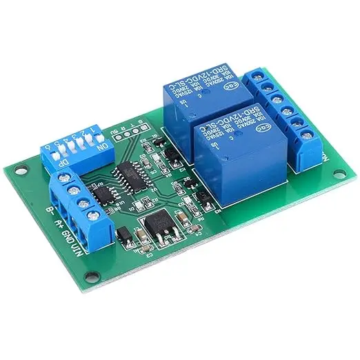 CE035 Relay Module - 2 Channel RTU with Dual Command Input