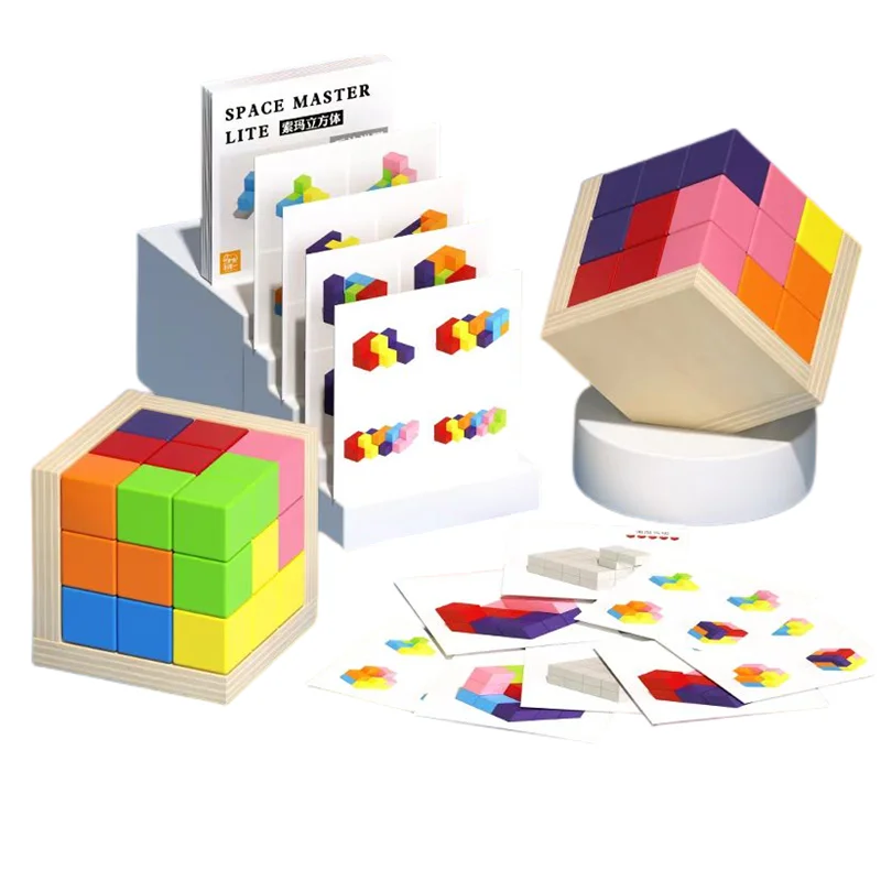 3d Building Blocks Magic Cubes Brain Teaser Cube Puzzle With Infinity ...
