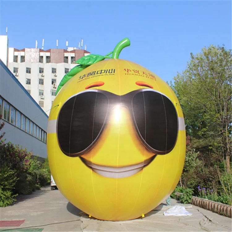 Advertising Decoration Cartoon Fruit Giant Inflatable Lemon - Buy Inflatable Lemon,Lemon ...