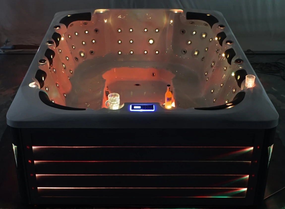 High Quality Hot Tub 12 Person Luxury Outdoor Whirlpool Spa Price - Buy ...