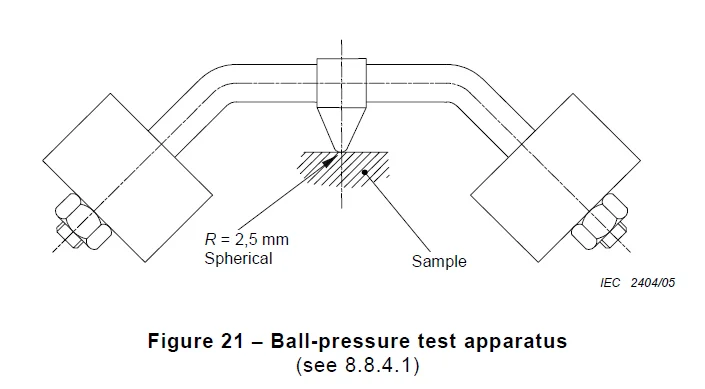 IEC60695 Ball Pressure Test Apparatus - Stainless Steel