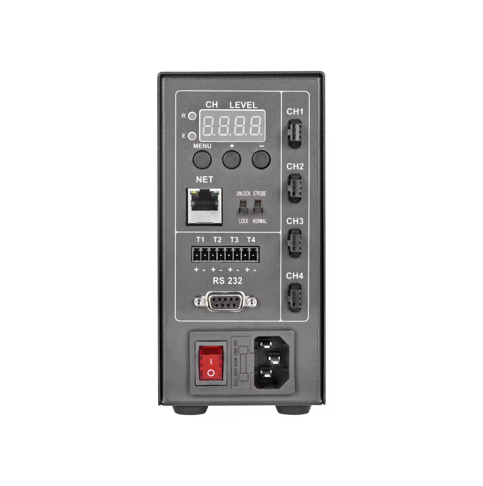 High Quality 4-Channel Visual Light Source Dimmer Controller Aluminum ...