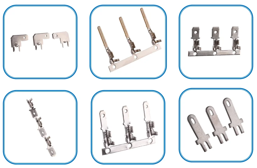 Factory Direct Pcb Terminal 250 6.3 Cold Pressed Pcb Anti-fall ...