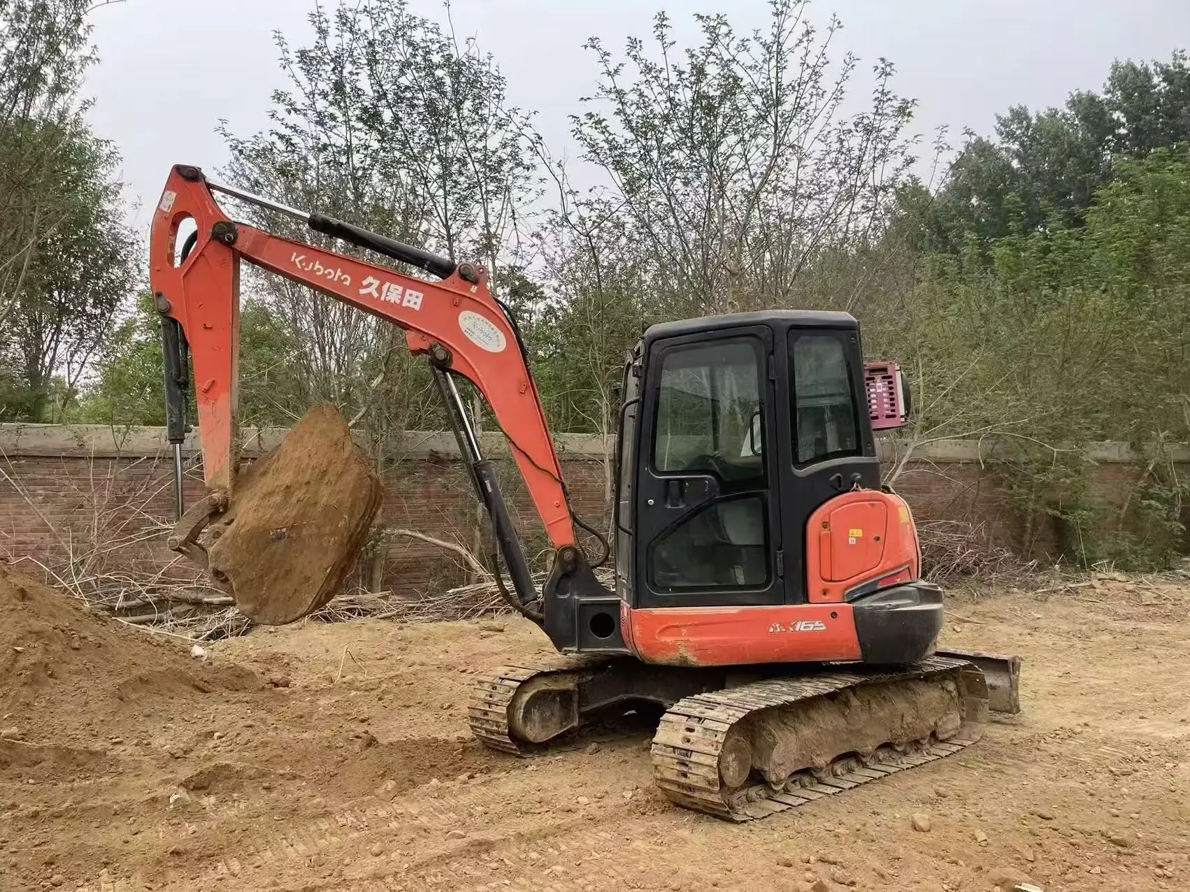 Kubota KX165 Hydraulic Excavators Kubota KX 165 Used Crawler Excavator ...