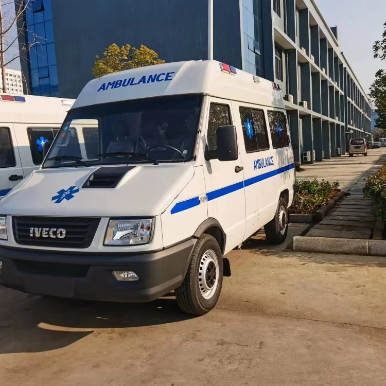 Iveco Medical Ambulance Long Axis High Top With Medical Equipment Icu ...