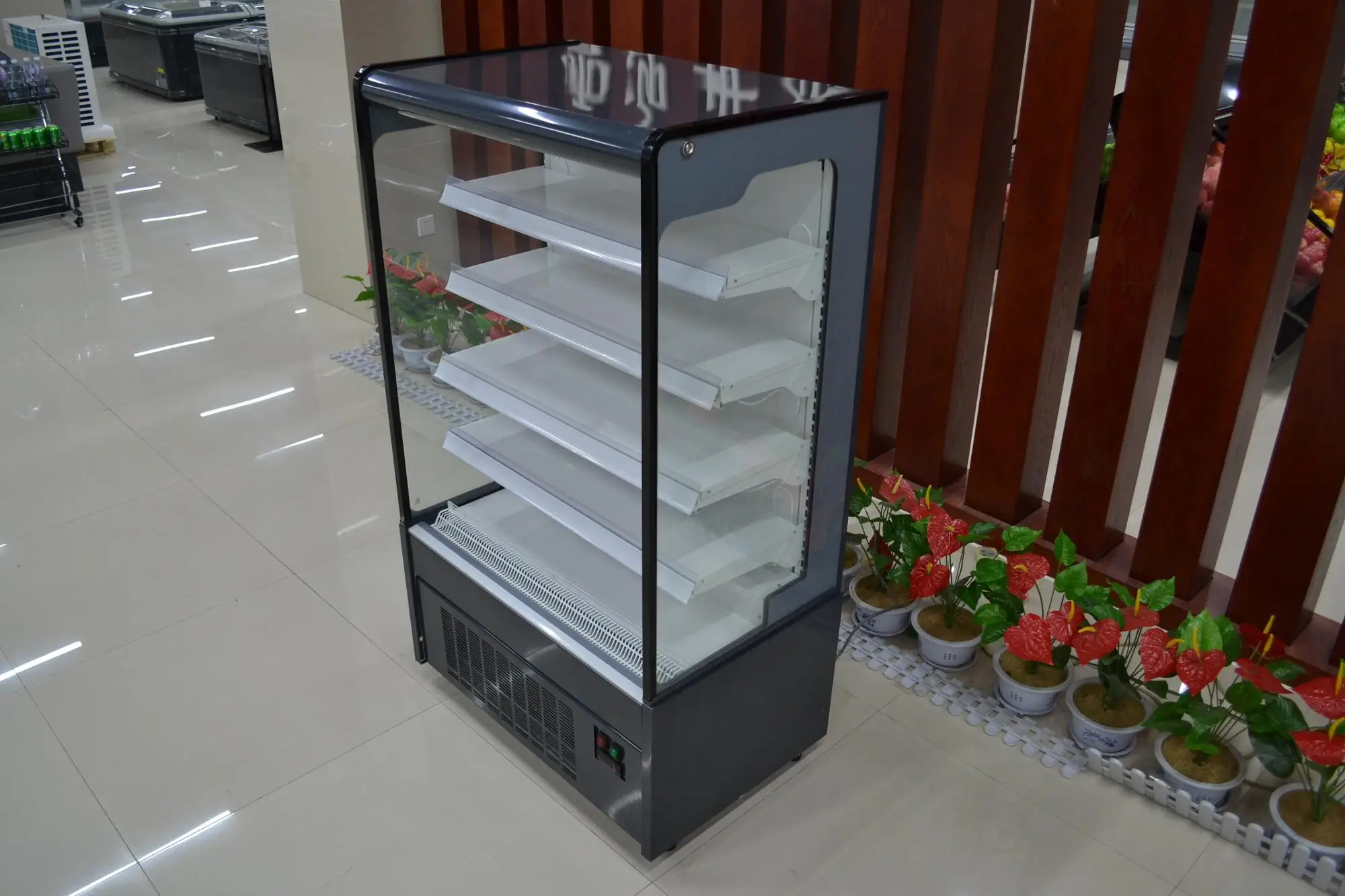 The Convenience Store Mini Shop Upright Refrigerator Showcase Display ...