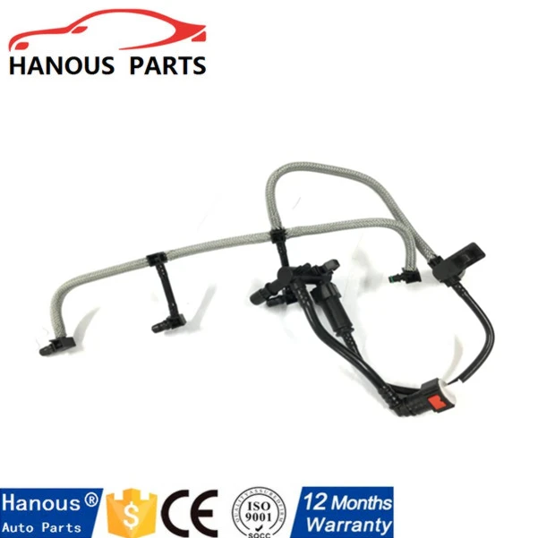 Hanous Auto Fuel Flow Over Hose Fuel Return Line Hose Pipe Diesel ...