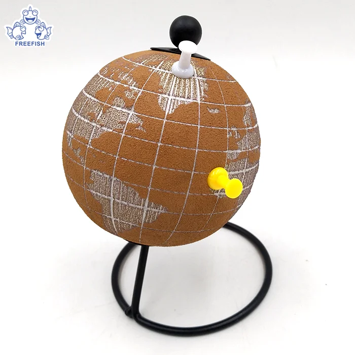 Cork Wood Tellurion Globe Marble Maps Globes Home Office Decoration ...