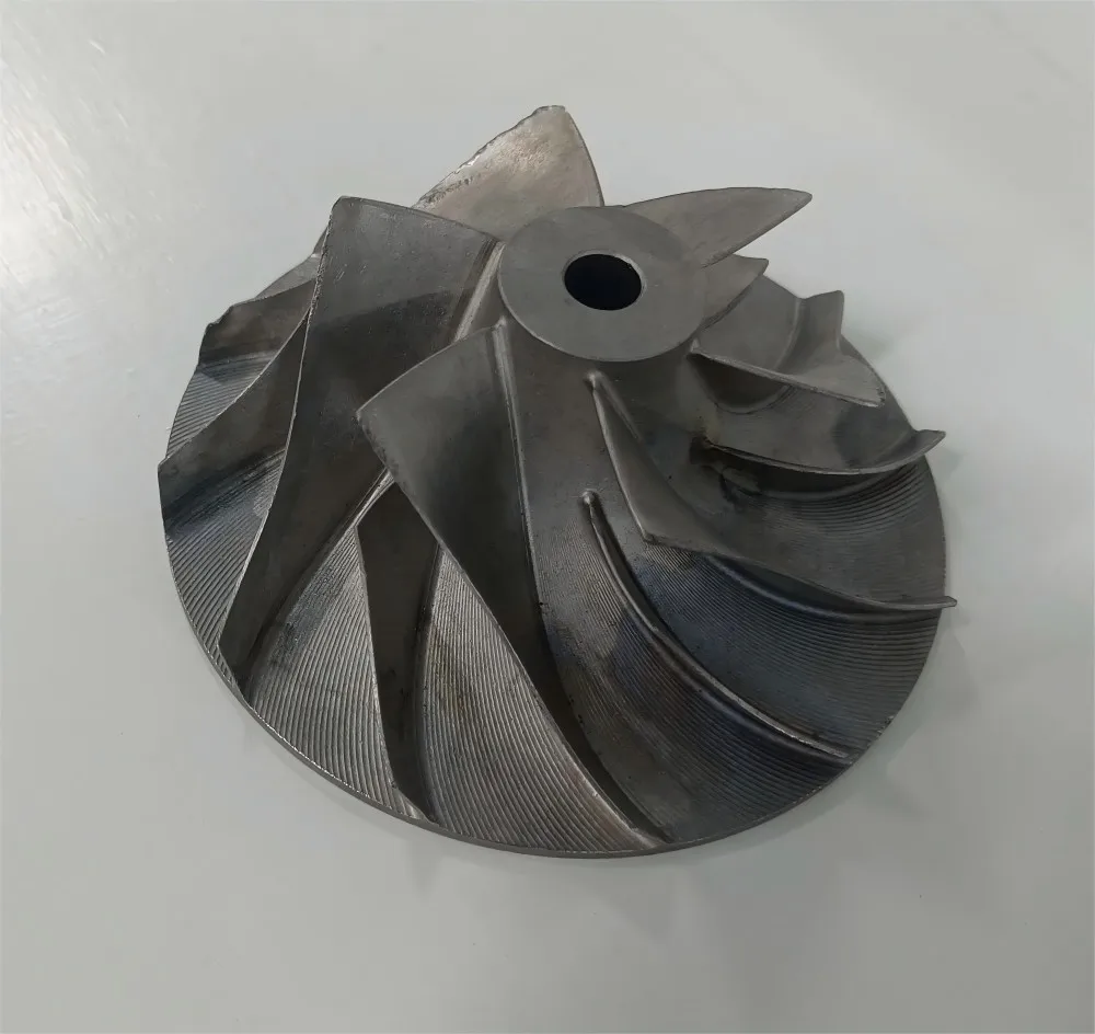 CNC Machining Parts for Special Turbine Blades, Vertical Jet Engine ...