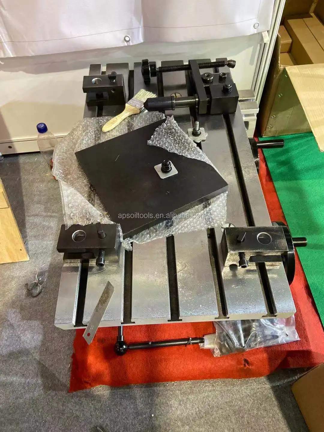 Dual Axis Leveling Milling Table for Cylinder Head YWJ7540