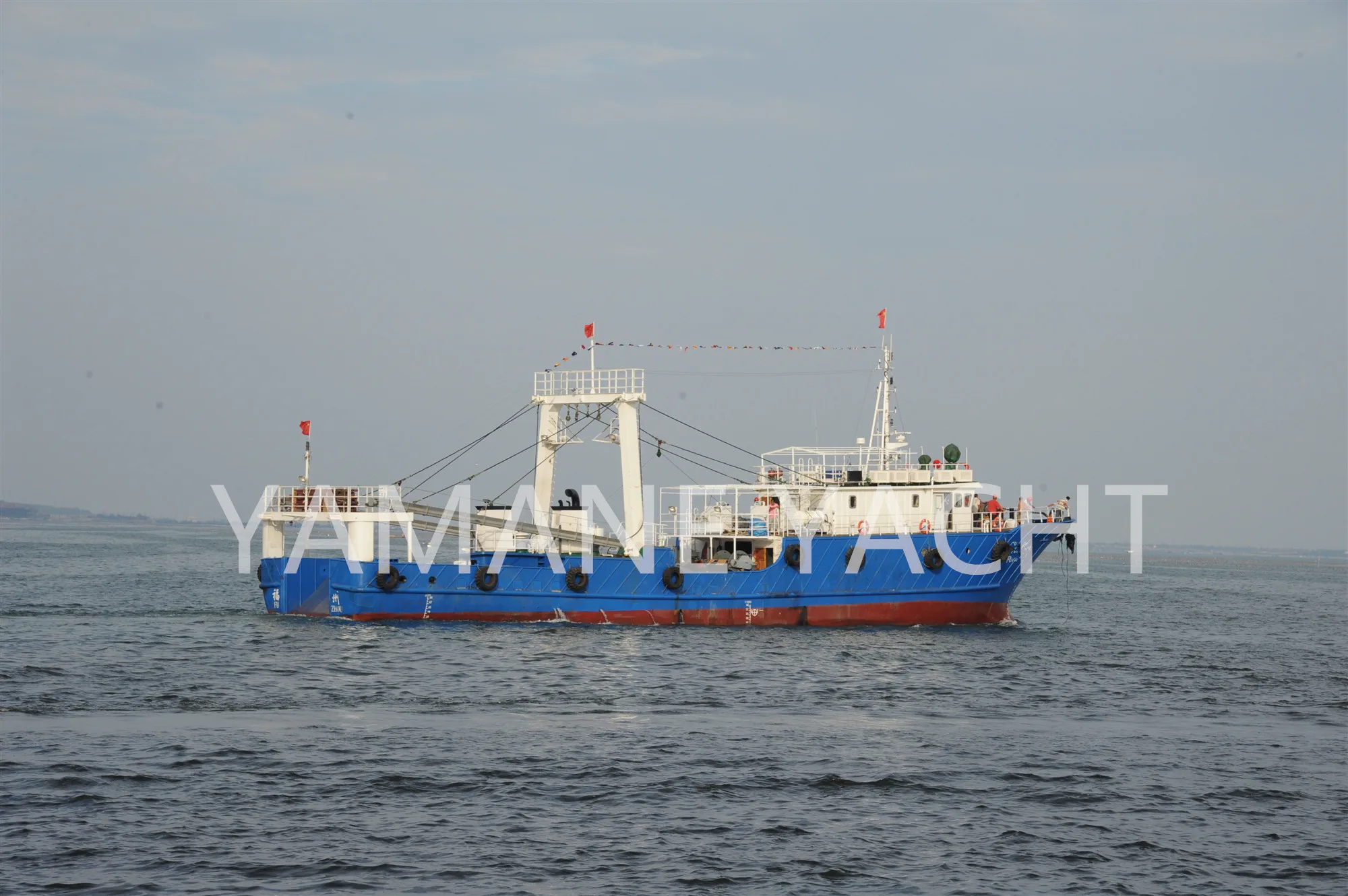 44m 48m Steel Stern Ramp Fishing Trawler for Deep Sea Tuna Fishing ...