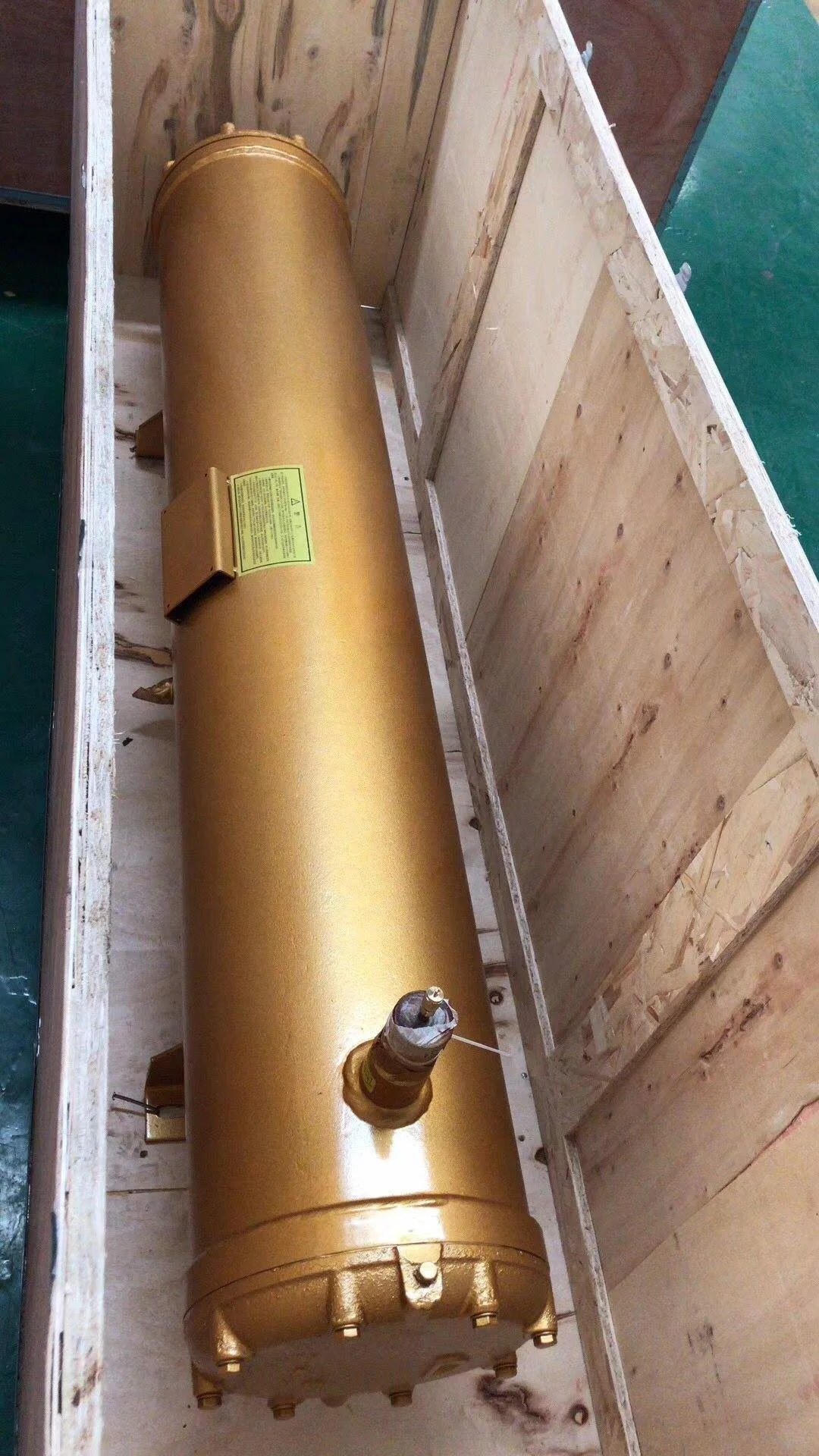 Shell and Tube Water Cooled Refrigeration Industrial Heat Exchanger ...