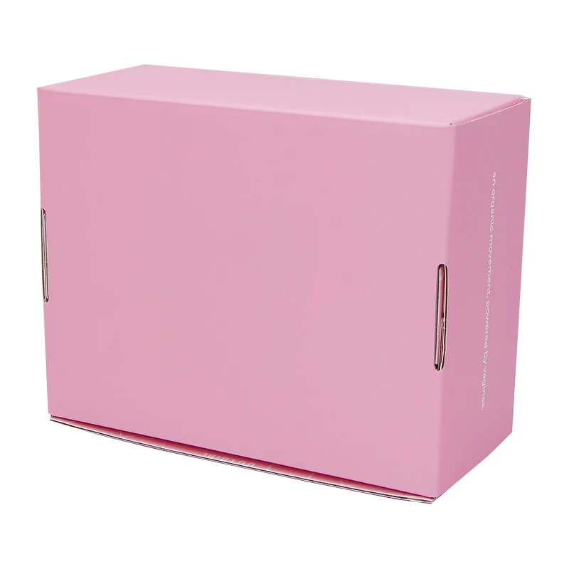 High Quality Custom Free Sample pink Clothing Shipping Paper Boxes ...