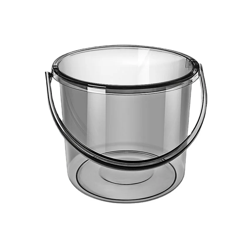 Transparent Bucket,Portable Washing Bucket For Household Water Storage Thickened Portable Bucket ...