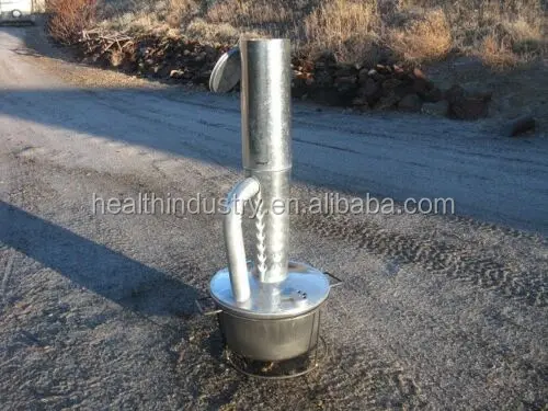 Orchard Heaters - Diesel Burning Smudge Pots with Stand for Farms and ...