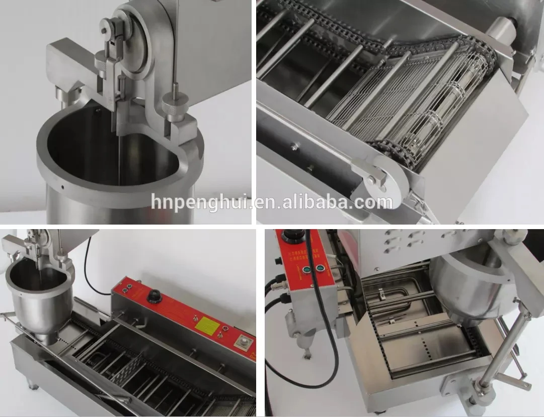Automatic Donut Cake Making Extruder - Deep Fryer Machine