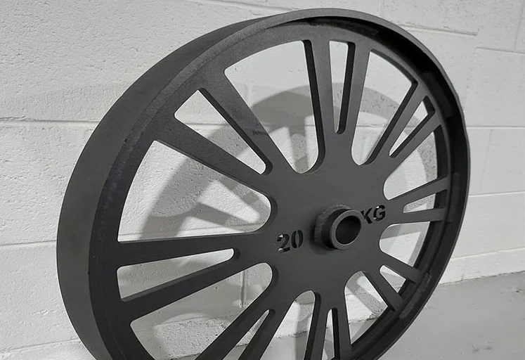20kg Steel Weight Plates - Ideal for Deadlift and Bench Press