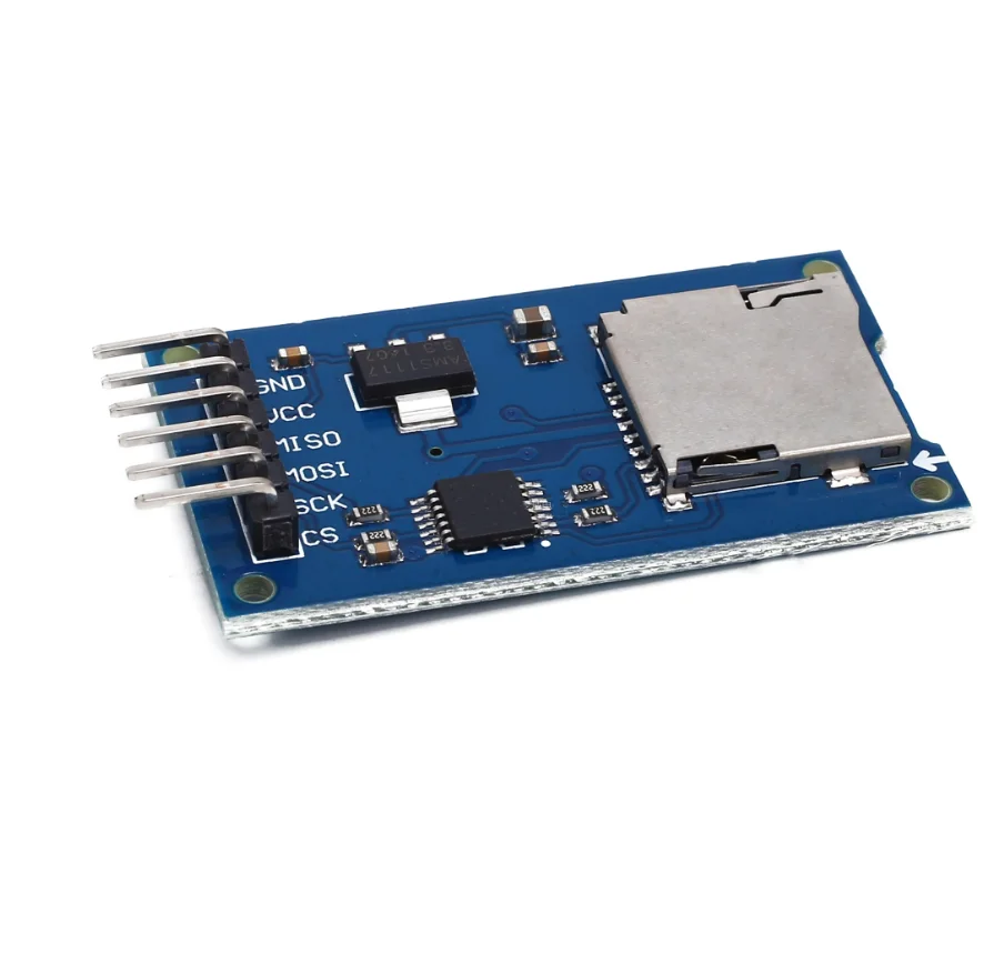 Arduino SD Card Module - Mini TF Card Reader SPI Interface