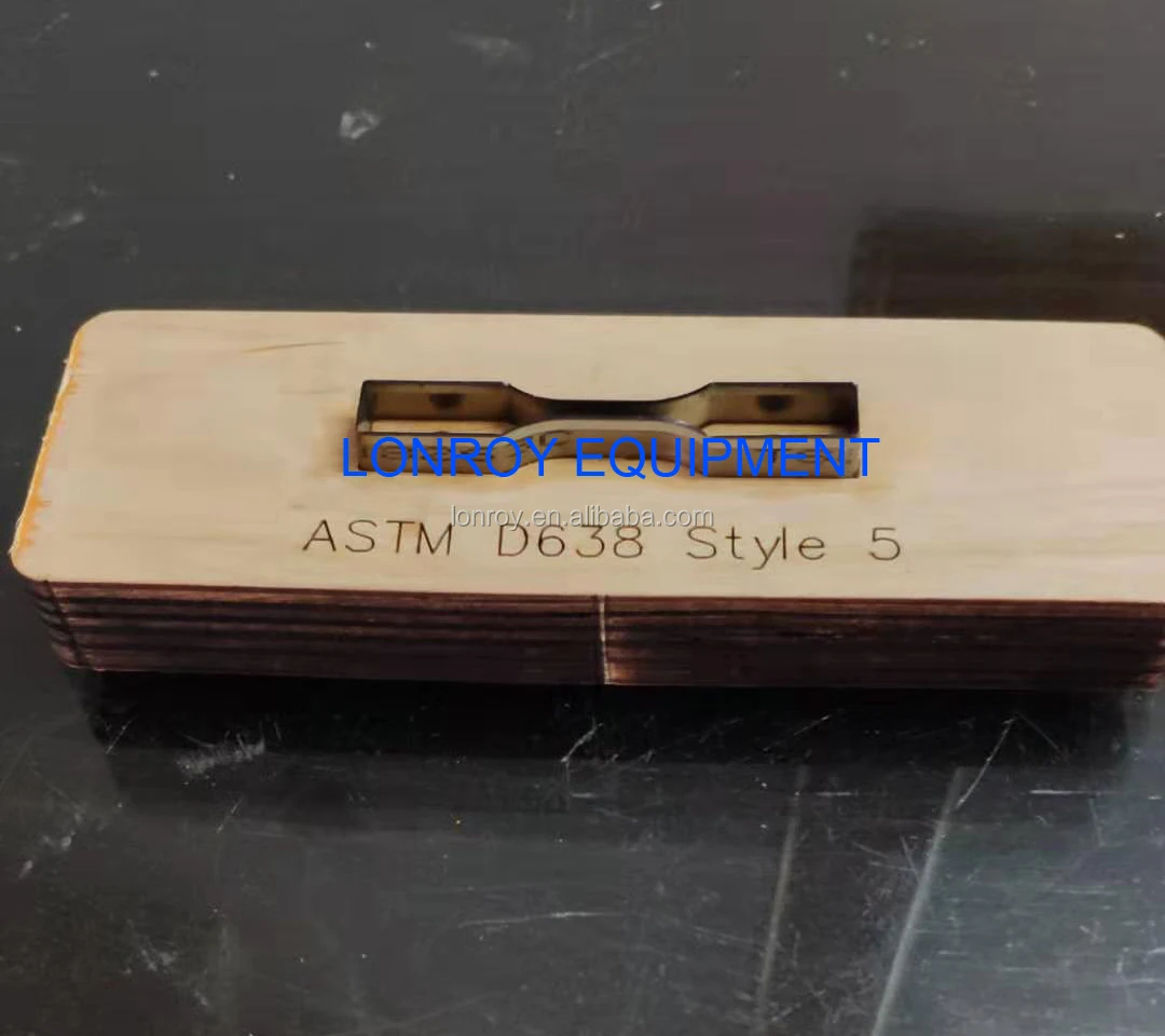 ASTM D412 Style C D Dumbbell Die Cutter - Electronic Manual Die Cutting ...